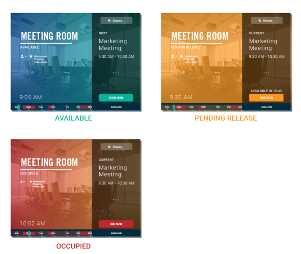 User Guide: Meeting Room Display - Workscape - Meeting Room Booking System